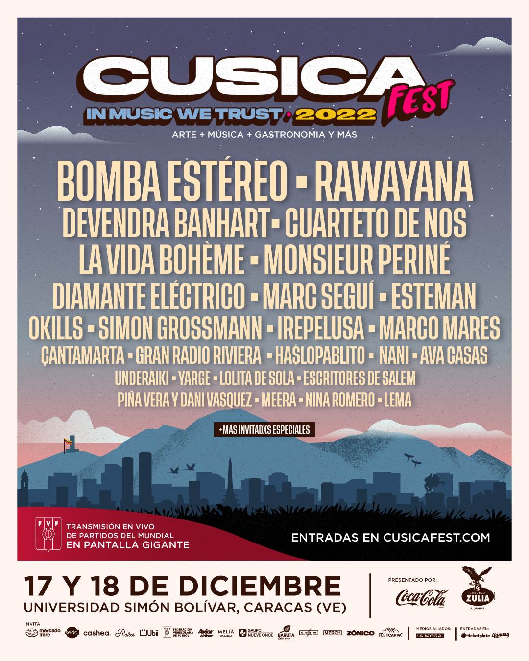Cúsica Fest 2022 anuncia el cartel oficial | CusicaPlus