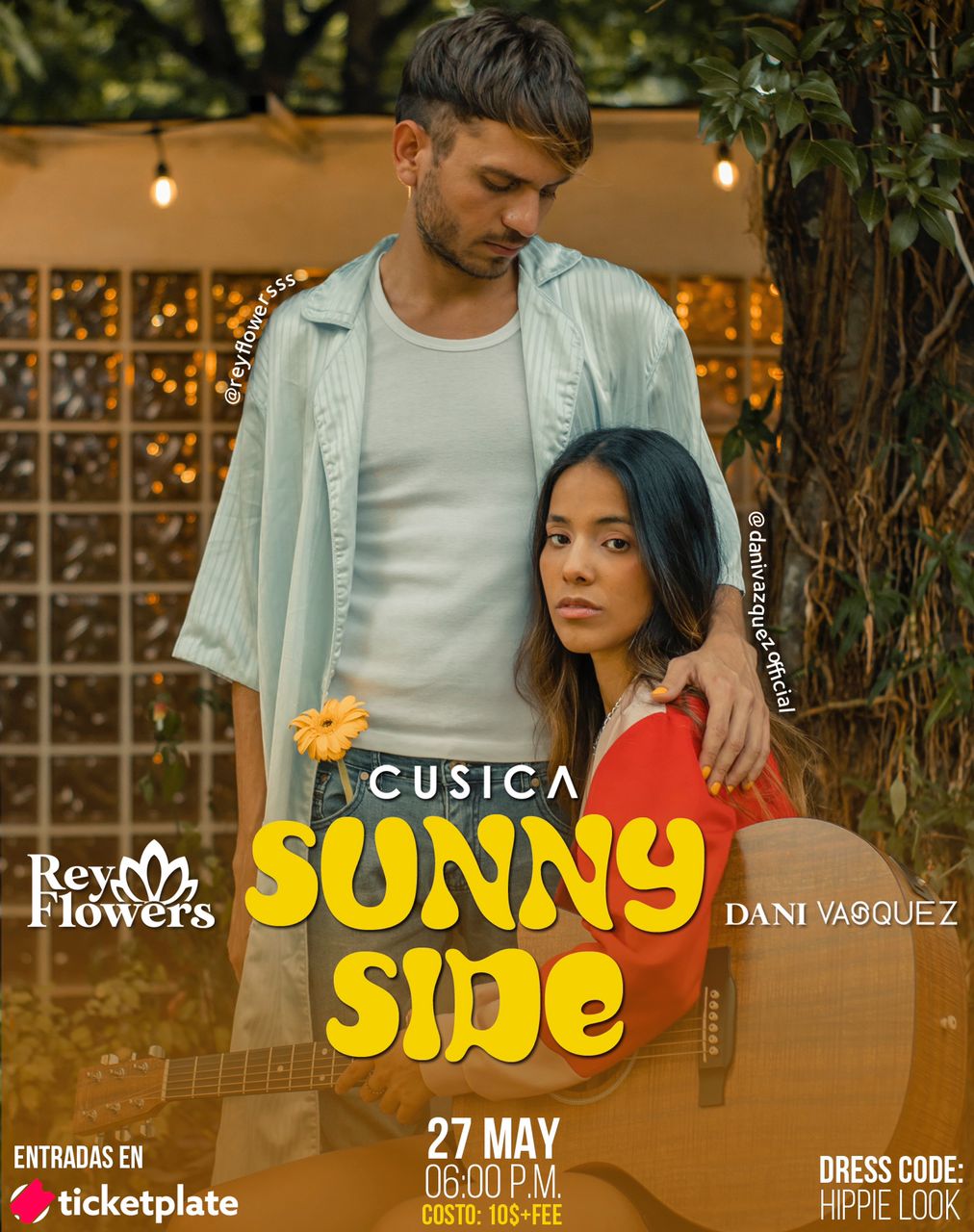 Rey Flowers y Dani Vasquez te invitan al Sunny Side | CusicaPlus